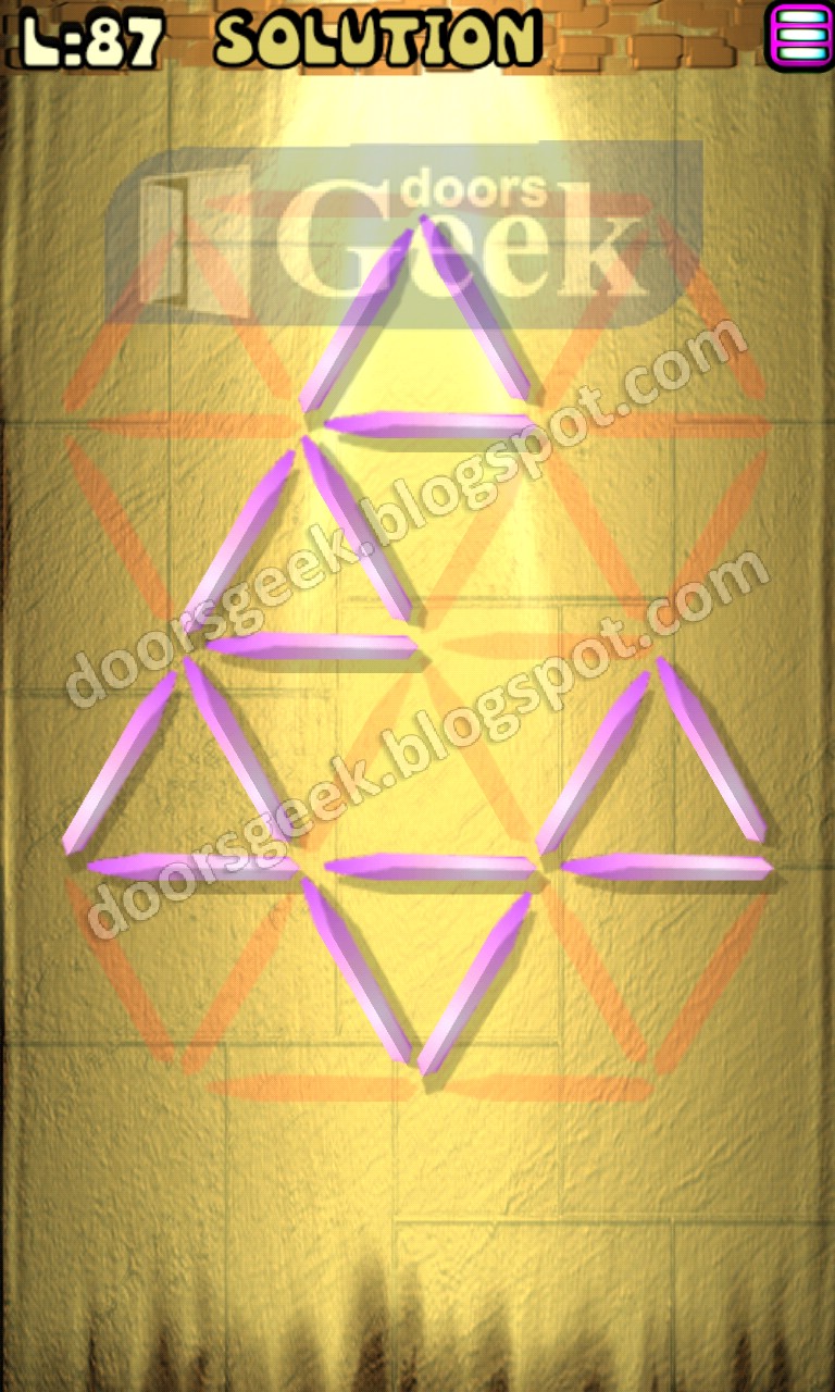 Matches Puzzle [Episode 3] Level 87 Solution ~ Doors Geek